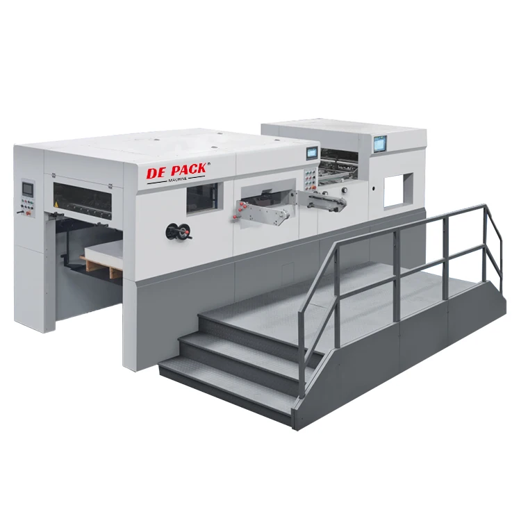Flatbed Die Cutting Machine Automatic Flat Die Cutting And Creasing ...