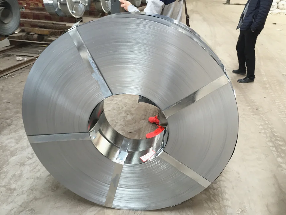 Gi Strip Z275 HRB60 Zinc Strip Coil Cold Rolled Galvanized Steel Strip ...