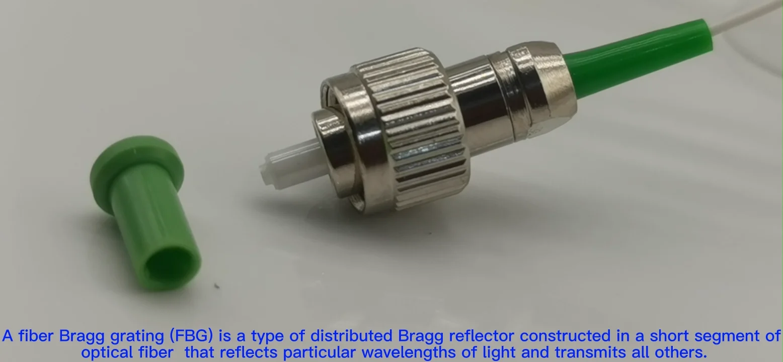 Optical Fiber Grating Reflection Components System Mini Fbg Fiber Bragg ...