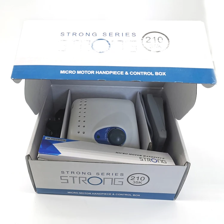 2025 Micro Motor Nail Drill Strong 210 Korea Original - Buy Strong 210 ...