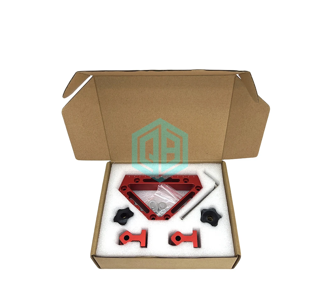 L-shaped Auxiliary Fixture Clip Carpenter Square Ruler Splicing Board ...