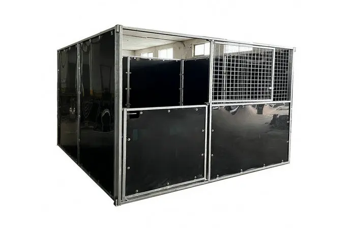 Temporary Horse Stalls Stable Box With Roof Portable Movable Horse ...