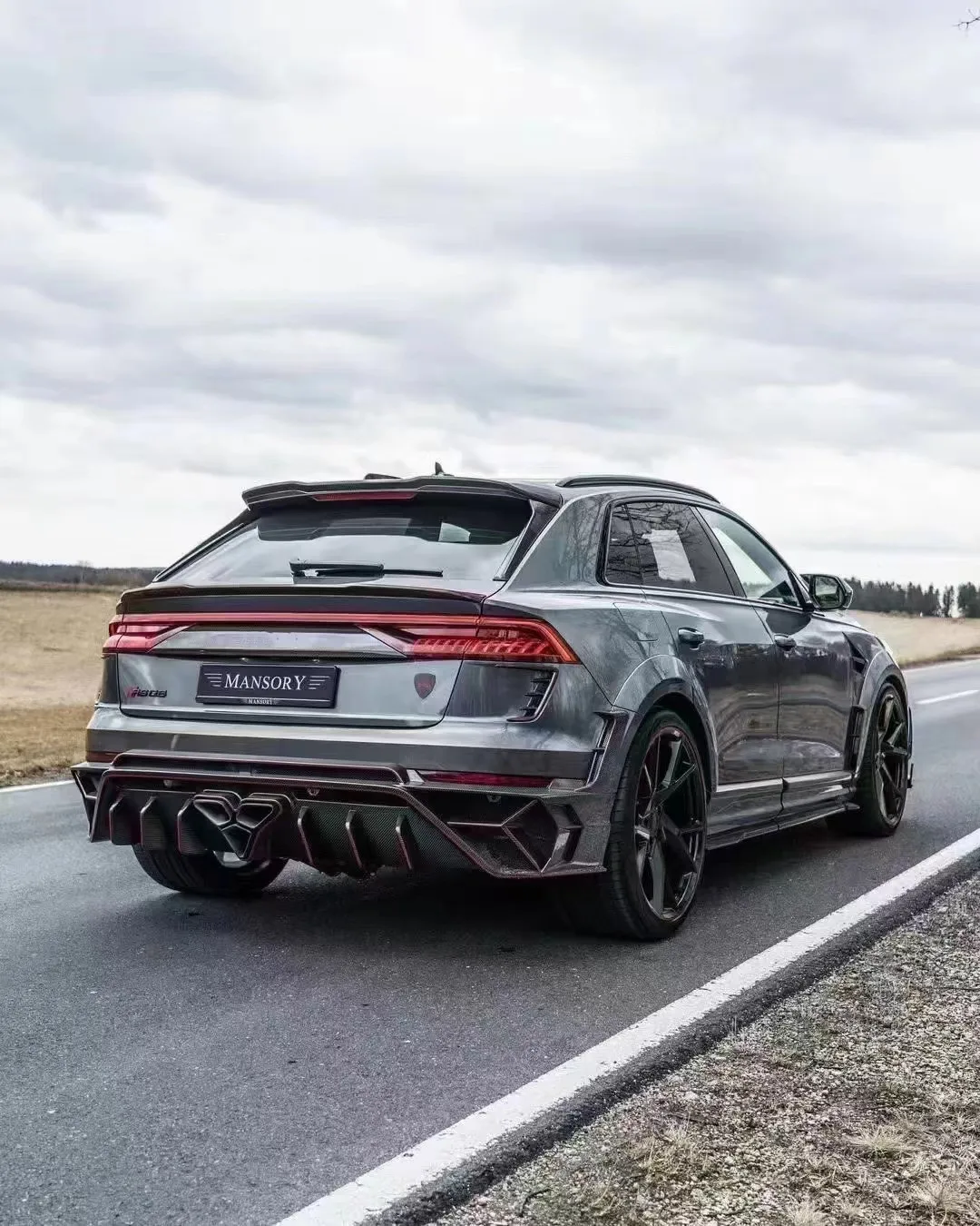 For Audi Q8 Rsq8 Wide-body Kit Q8 Rsq8 Upgraded Msy Style Front And ...