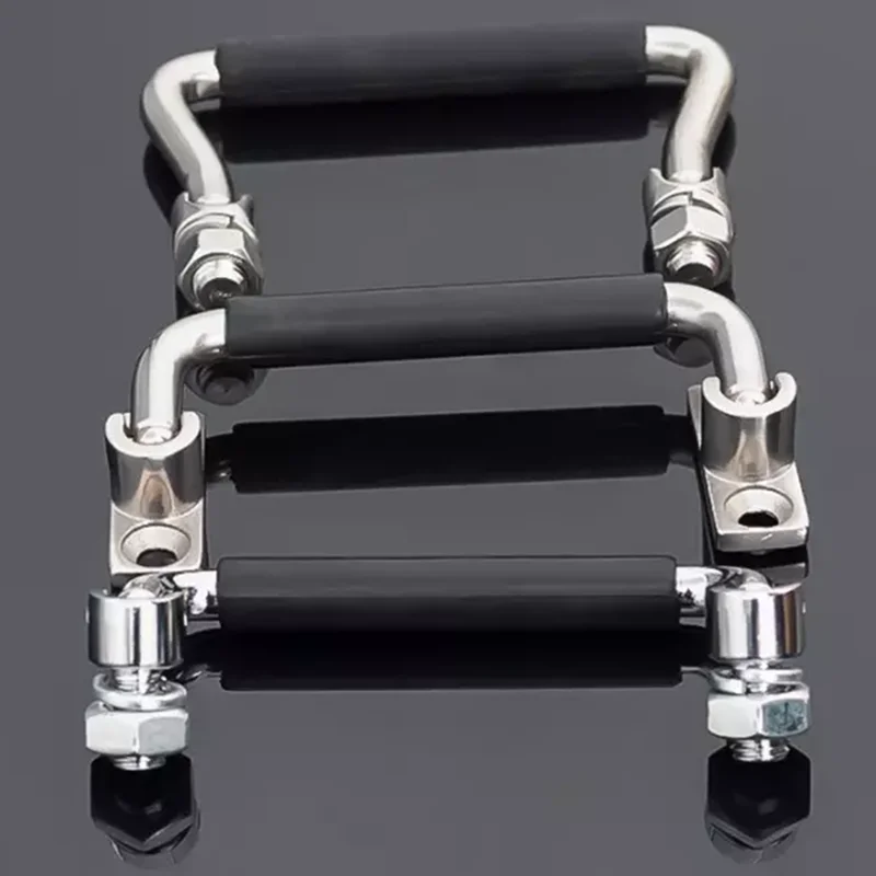 Heavy Duty Folding Handle - Industrial Stainless Steel