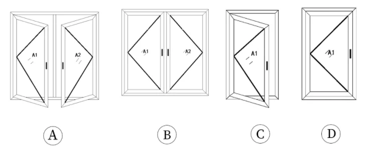 Florida Miami Dade Hurricane Impact Windows - Aluminum Tilt and Turn