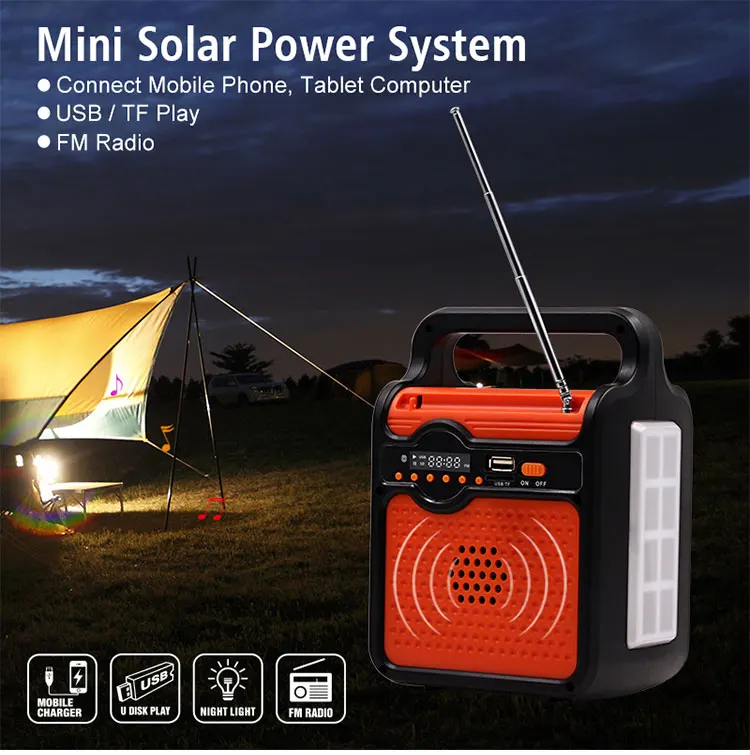 9v3w Portable Small Mini Solar Light Systems Off Grid Solar Panel Power ...