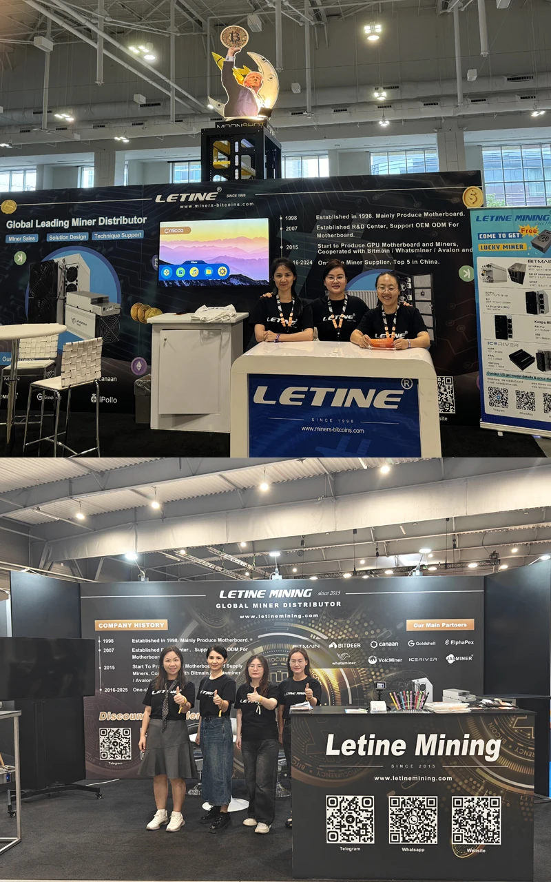 Bitmain Antminer Alph AL1 AL1 Pro Black3 16.6T 3730W Iceriver AL3 Asic ...