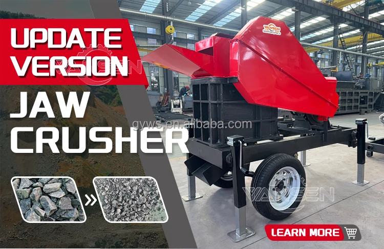 Mobile PE200x300 Stone Jaw Crusher Machine - Portable Rock Crusher for ...