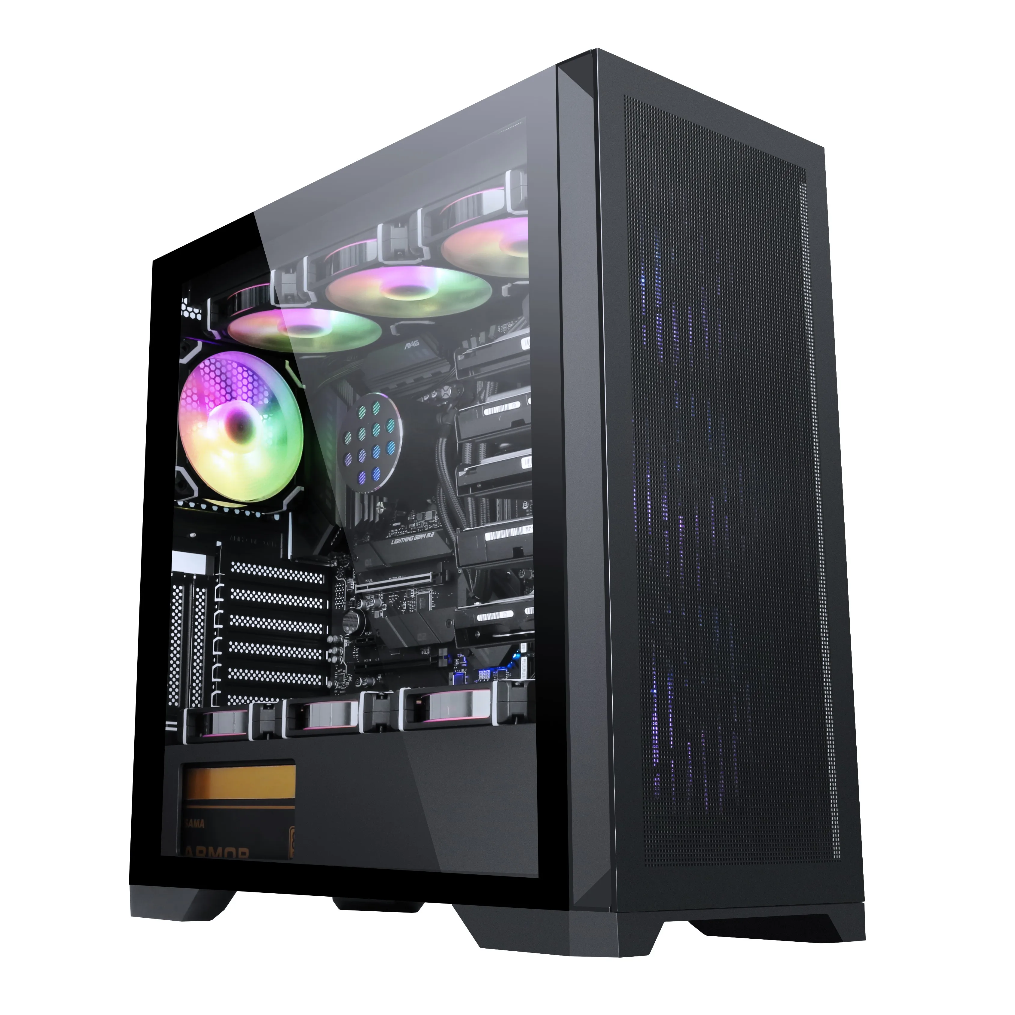 SAMA Mesh Front Panel PC Case - Gaming & Multiple Installations