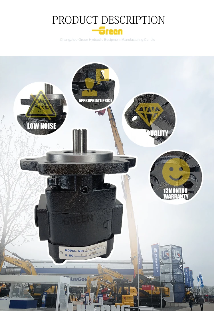 Parker Pgp330 Hydraulic Pump Bomba Hidrulica P30,Commercial Parker Gear ...