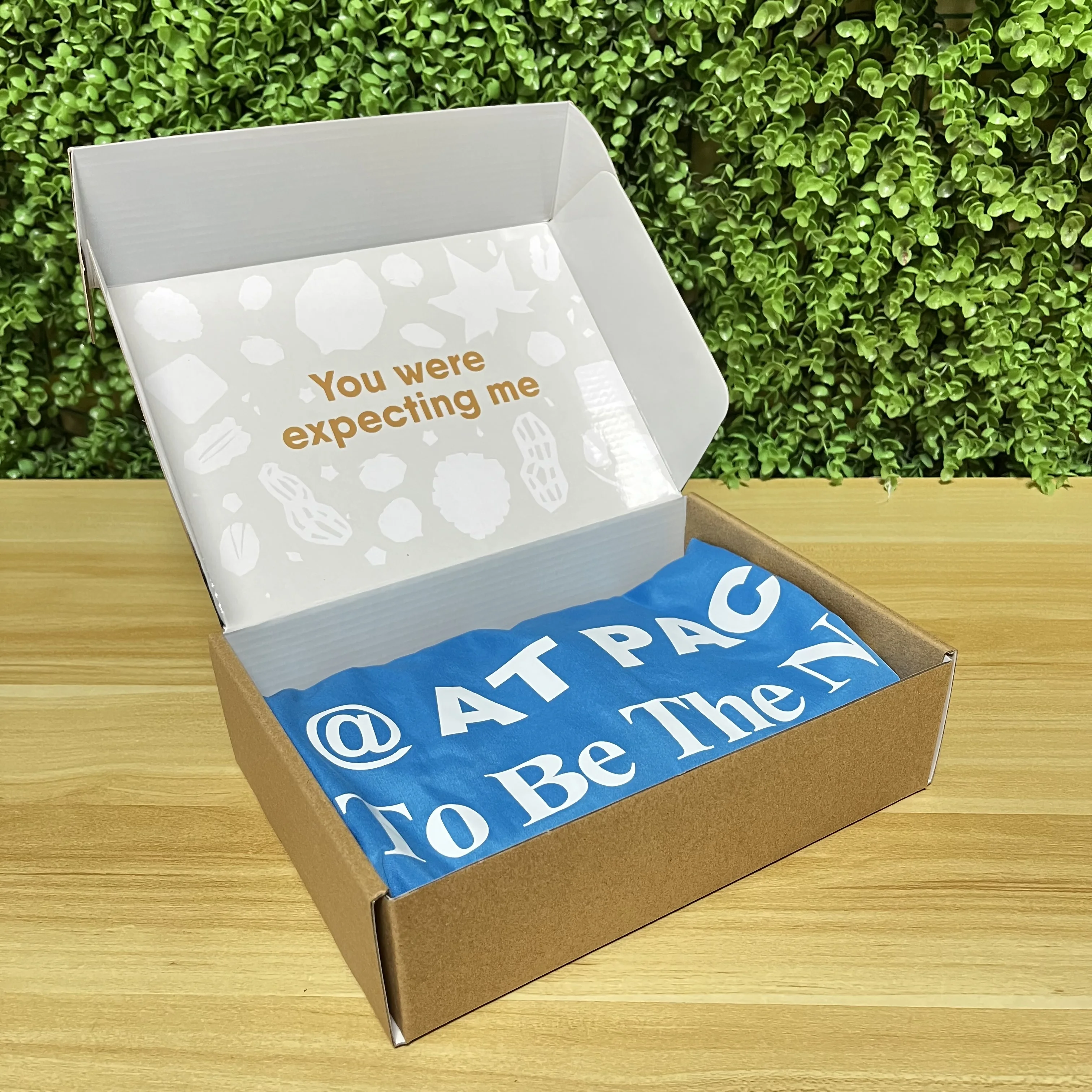 At Pack Fsc Customized Logo Pink Foldable Corrugated Carton Boxes For ...