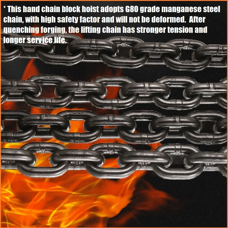 Custom G100 Lifting Chains - 3 Ton to 20 Ton Capacity
