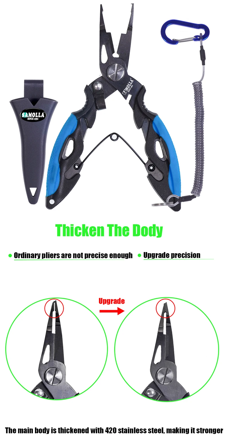 Outdoor Fishing Tools Stainless Steel Scissors Line Cutter Hooks ...