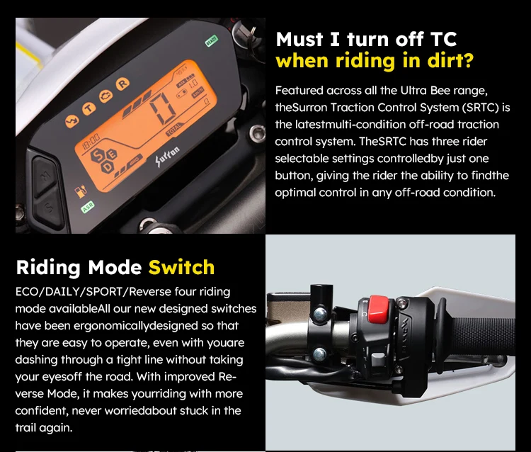 3 Speed Ultra Bee New Design Off-road Hot Selling 74v 55ah Lithium ...