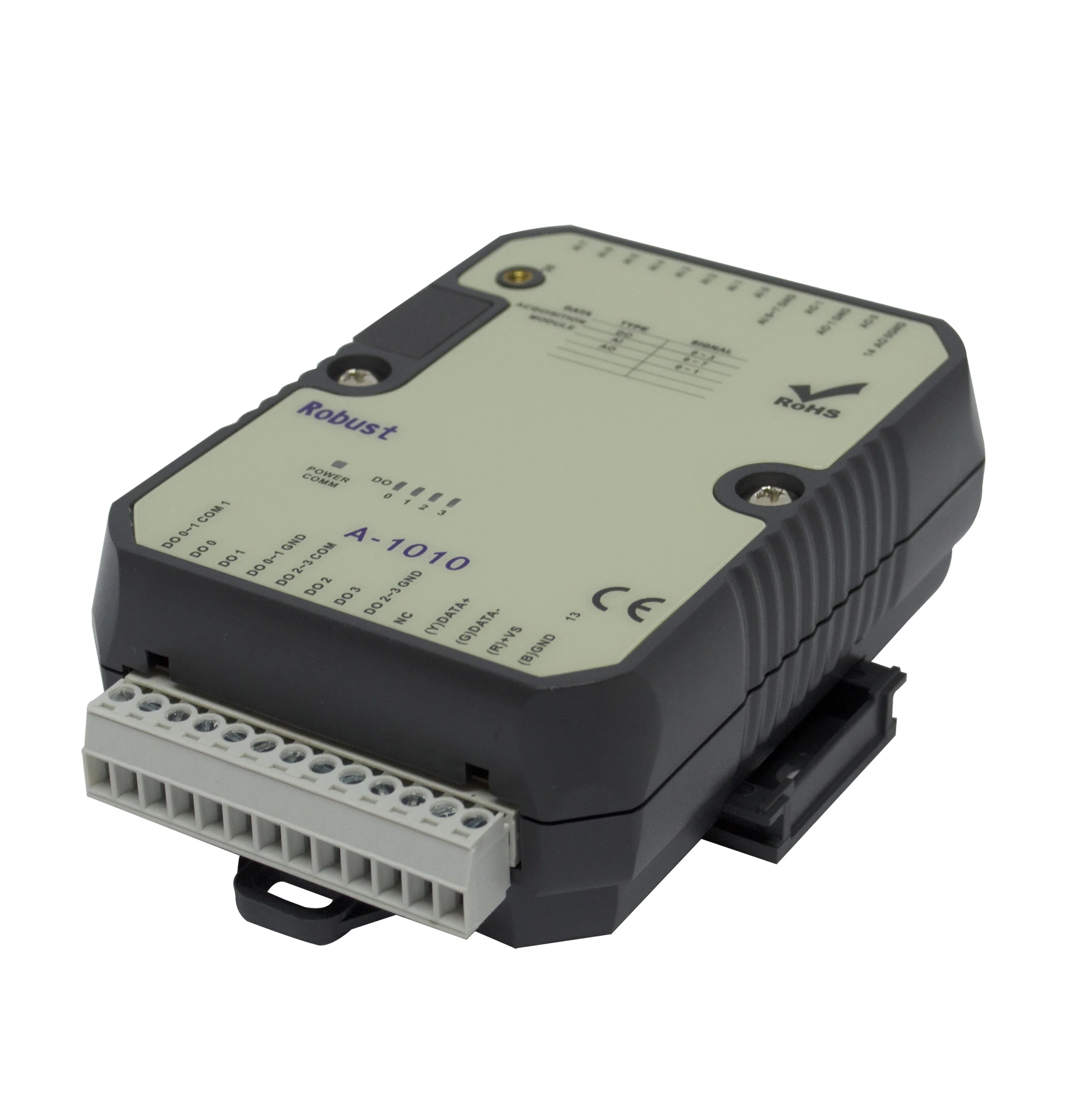 Analog Remote Io Module 8ai 2ao 4do With Rs-485 Port Modbus Rtu ...