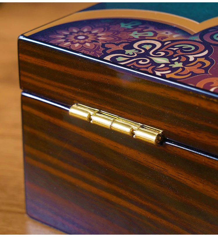 Luxury Elegant Wood Chocolate Boxes Food Box Customized Logo ...