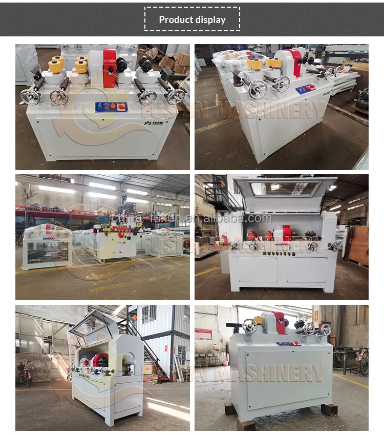 Broom Handle Rod Edge Round Cutting Making Round Wood Broom Handle ...