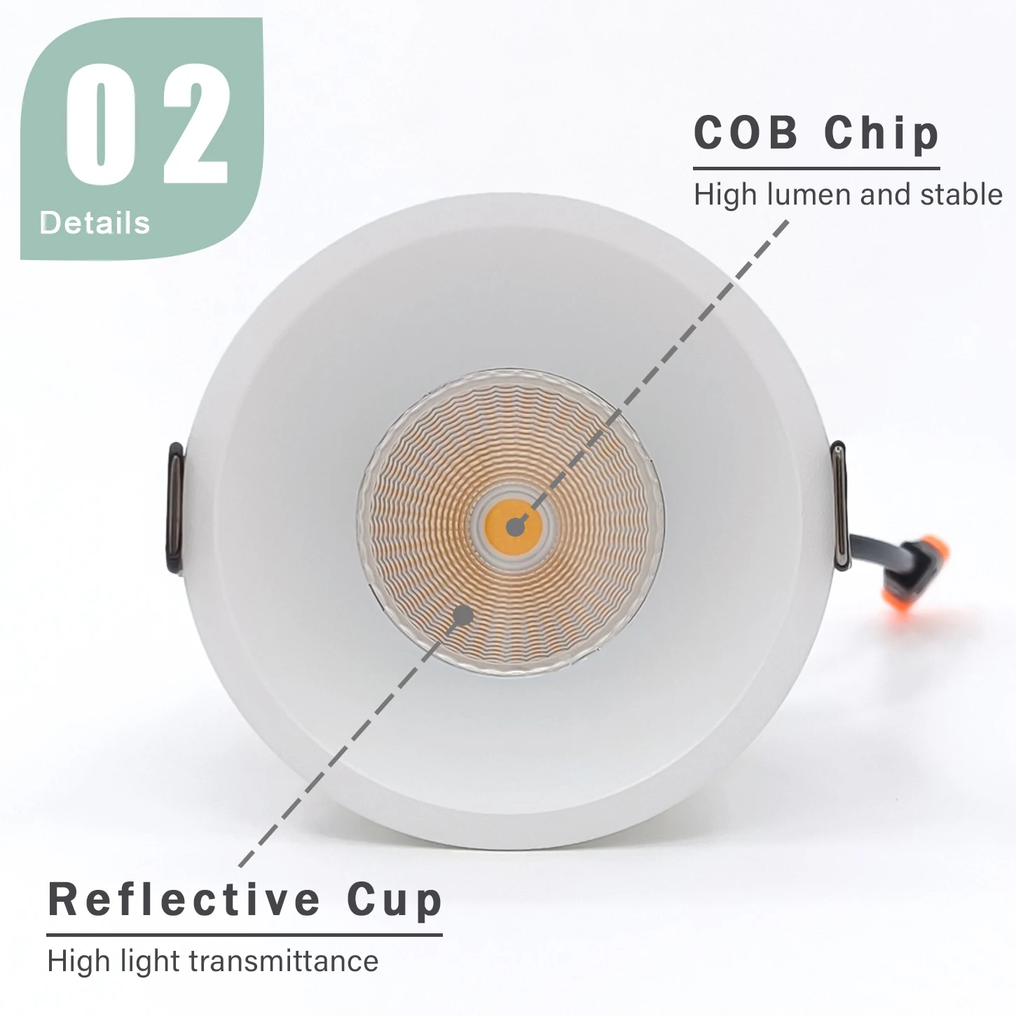 Ceiling Small Indoor Dimmable Spotlight Aluminum 7W Down Light 5W COB ...