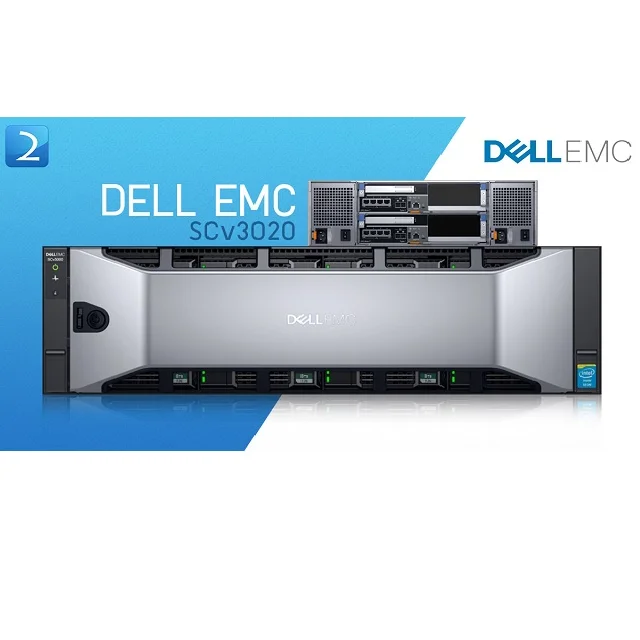 Emc Scv3000 Series Scv3020 3u Rack Storage Arrays Network Storage - Buy ...
