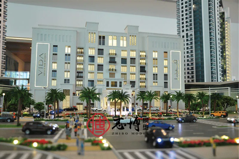 Professional Architectural Scale Building Model Custom Scale LED ...