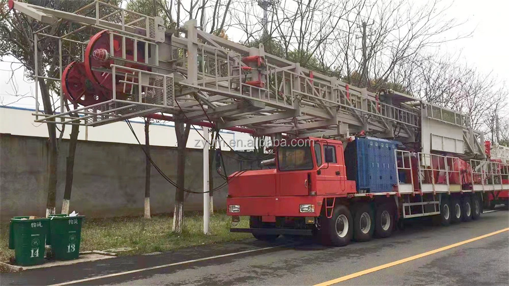 Zj 40 Skid-mounted Drilling Rig For Oilfield Api Standard - Buy Zj40 ...