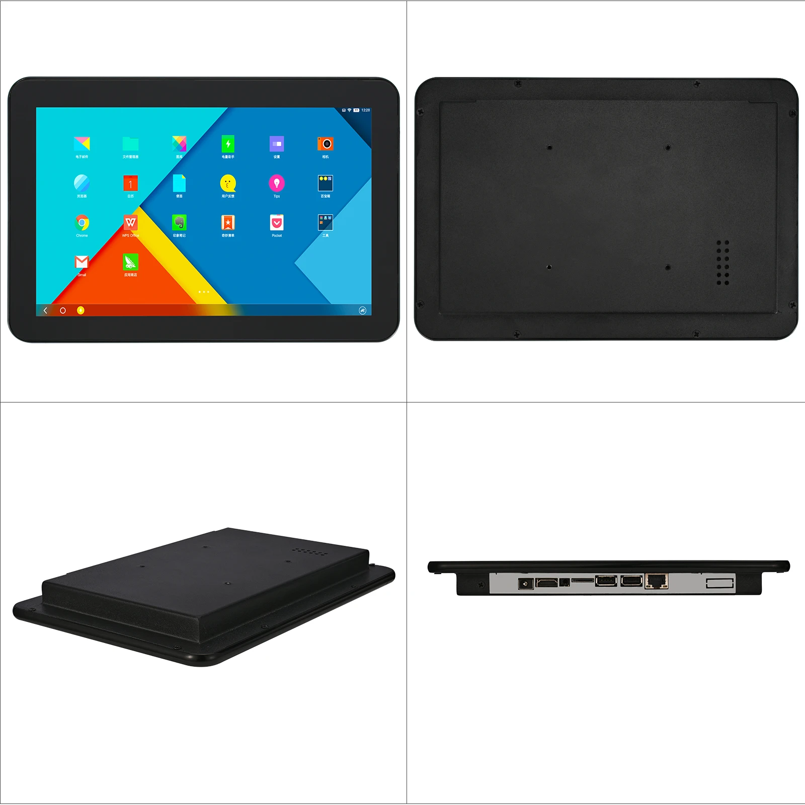 Bigbull 10.1inch Poe Tablet Signage Touch All In One Android Pc Rj45 ...