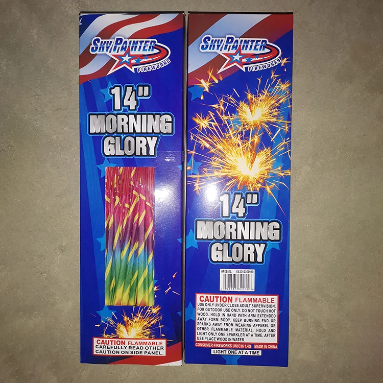 Nice Sparklers Fireworks Stick 14" Golden Sparklers Packing Hot Sale ...
