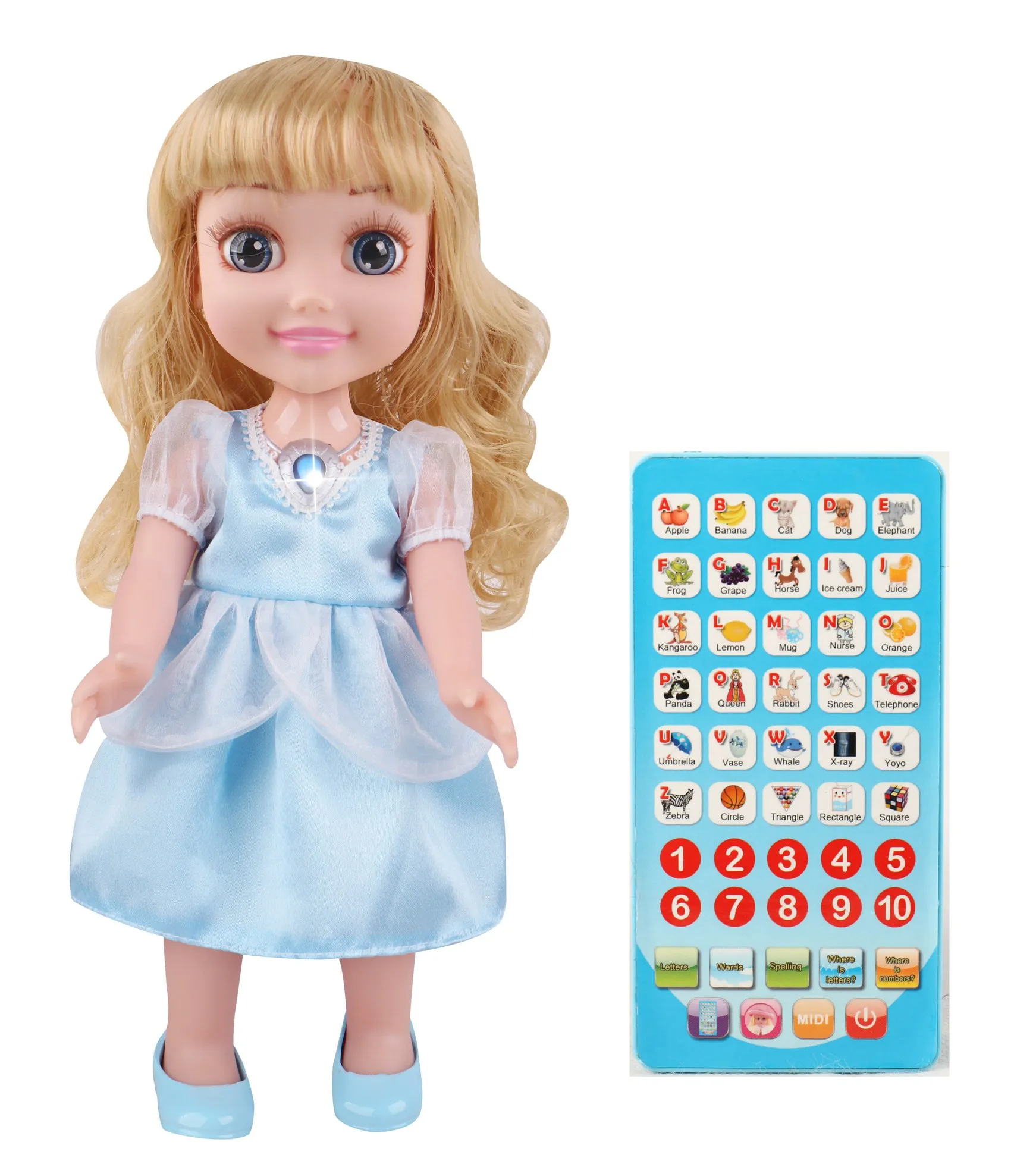 Hot Sale Magic Educational Adorable Girls Toys English Talking ...