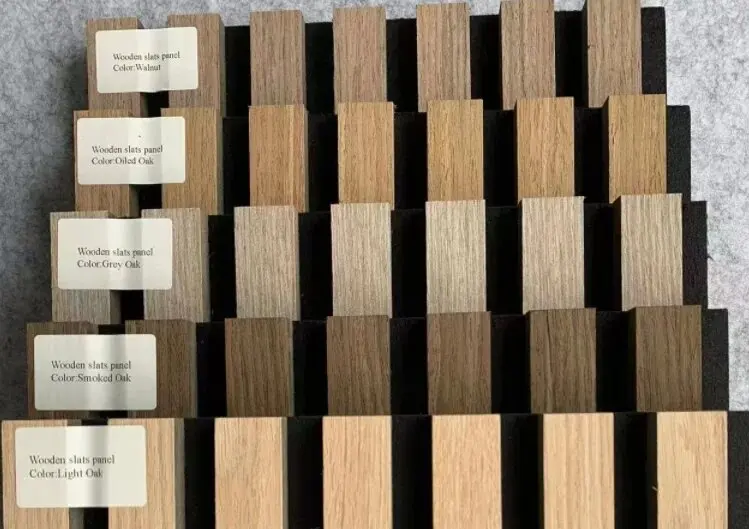 Akupanel Natural Oak Acoustic Slat Panel Wood Fluted Akustik Wall Panel ...
