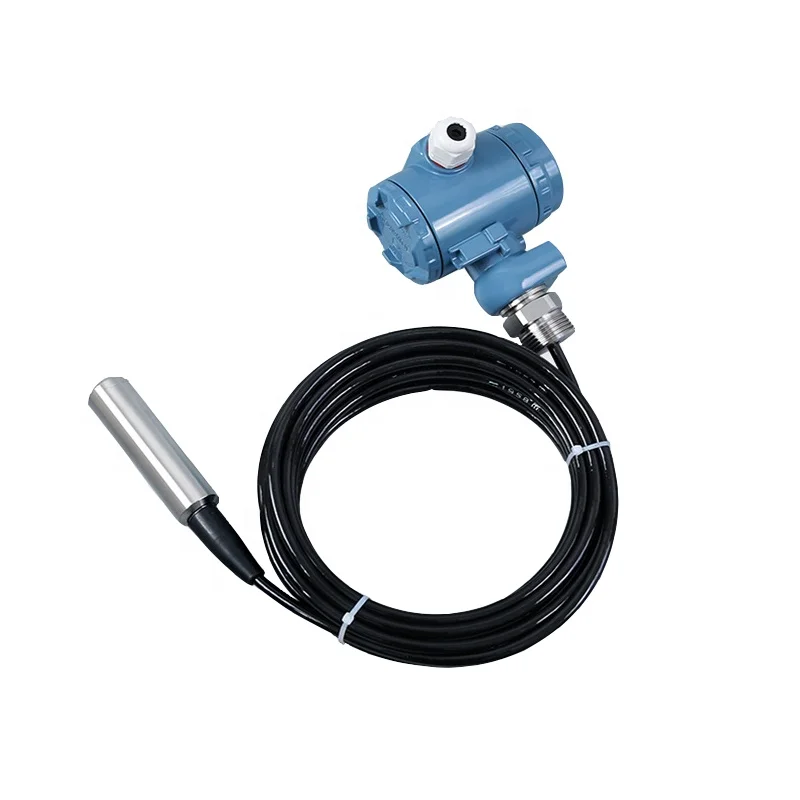 hydrostatic water level sensor transmitter 100 meter deep well borehole ...