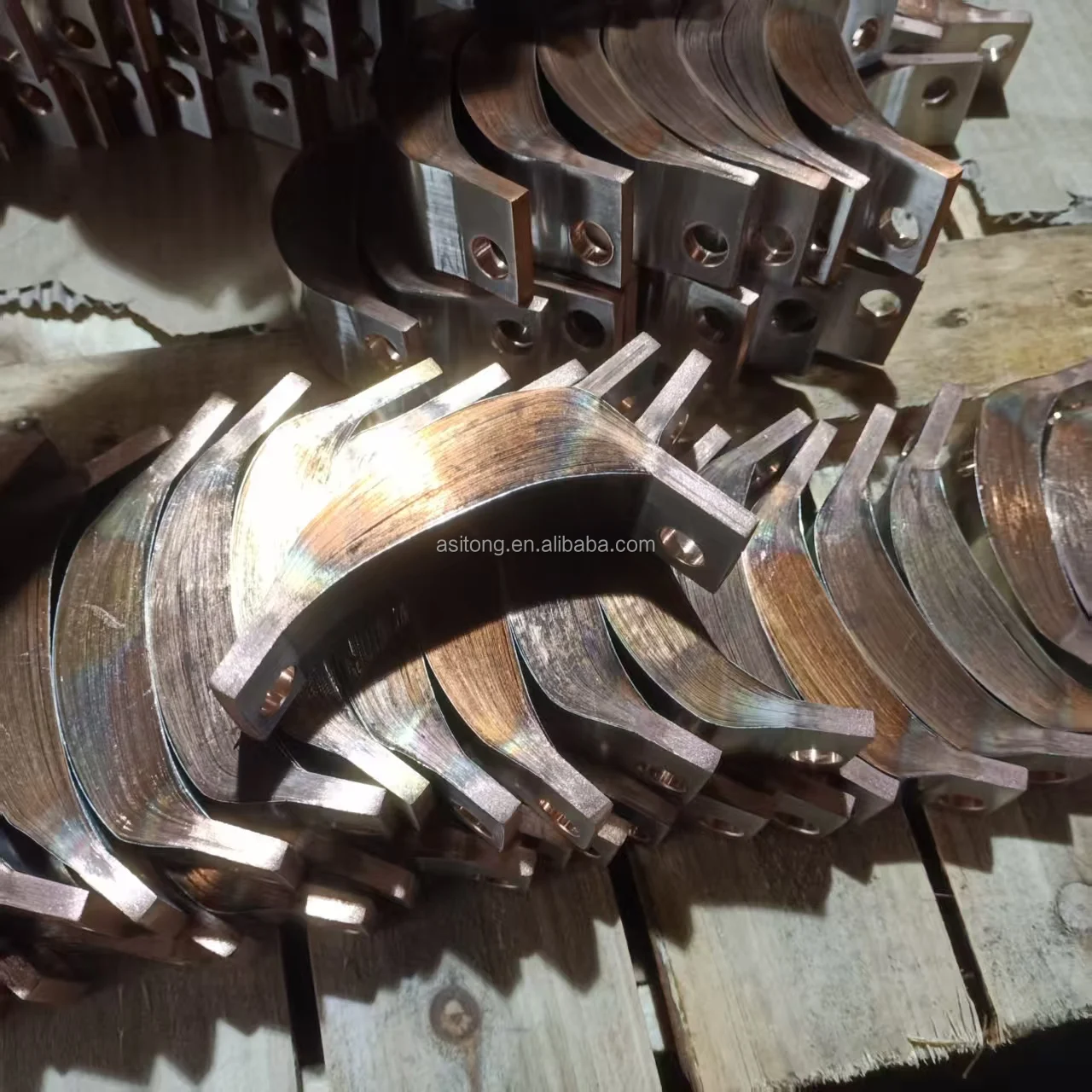 Custom Small Size Laminated Copper Busbar Corrosion Resistant Copper ...