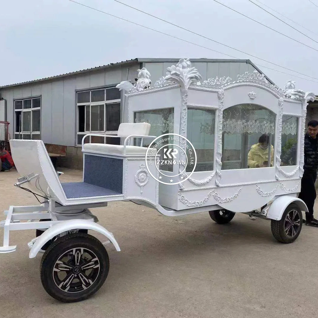 Christian Funeral Antique Horse Hearse Custom Color Horse Drawn Hearse ...