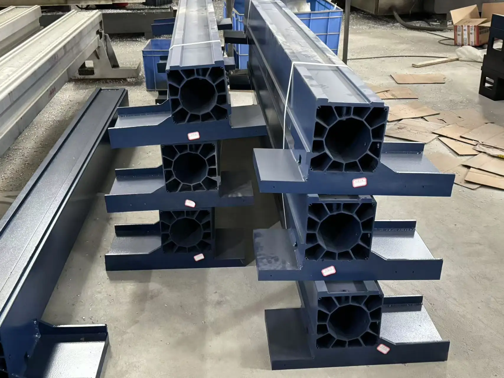 Aluminum Crossbeam Gantry Bridge Fiber Laser Cutting Machine