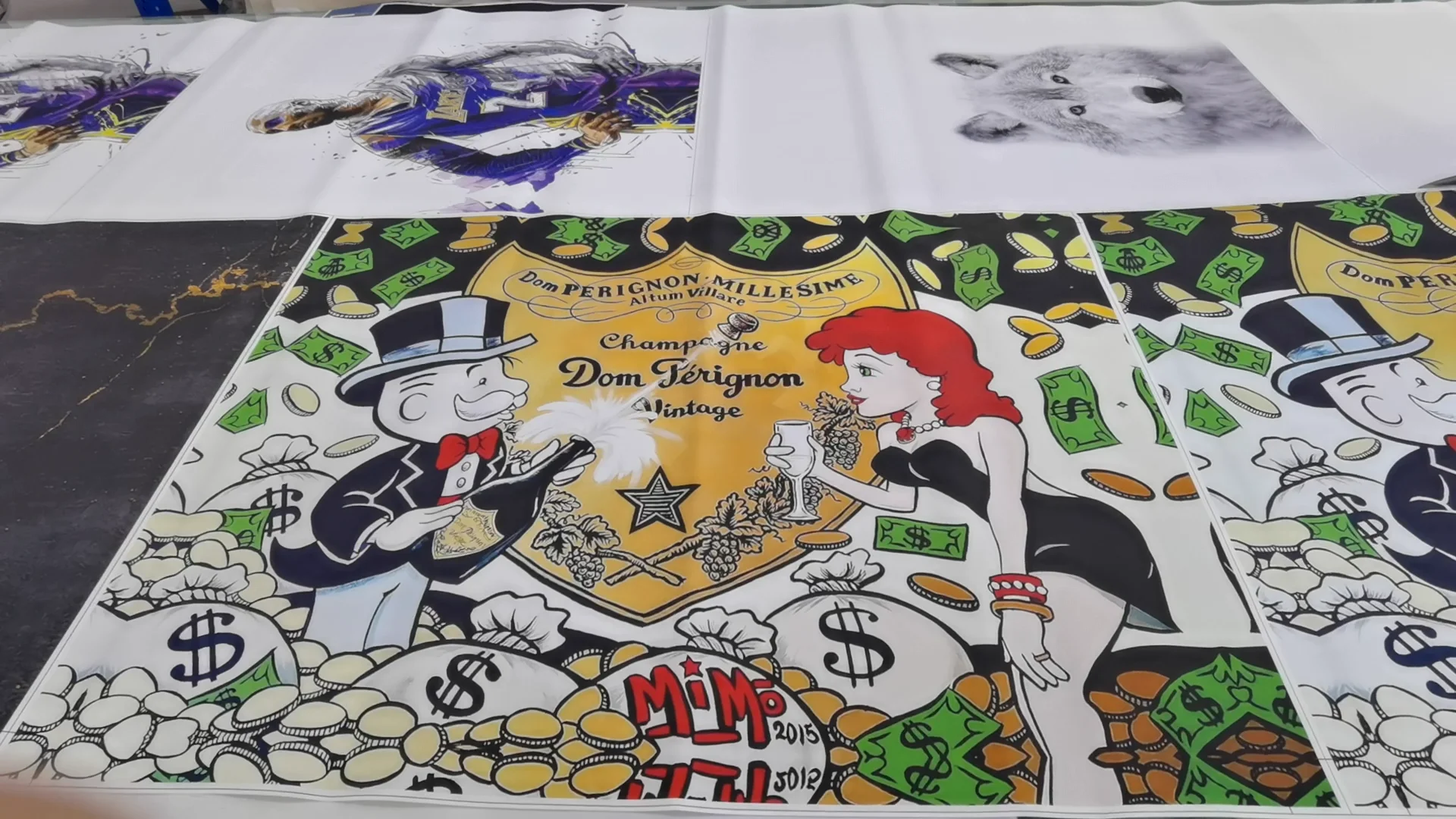 Modern Neon Street Graffiti Pictures Music Star Rap Hip Hop Rapper ...