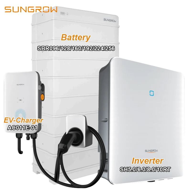 Sungrow - Ac011e-01 Ev Charger 11kw With Sbr096/128/160/192/ 224/256 ...