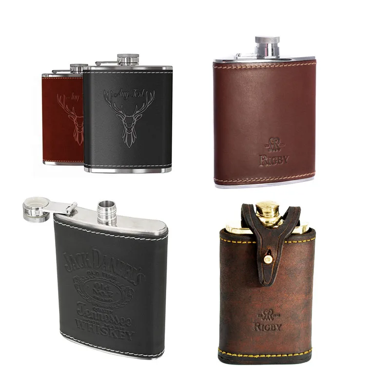 Luxury Liquor Flasks For Women 6oz 7oz 8oz Stainless Steel 304 Hip ...