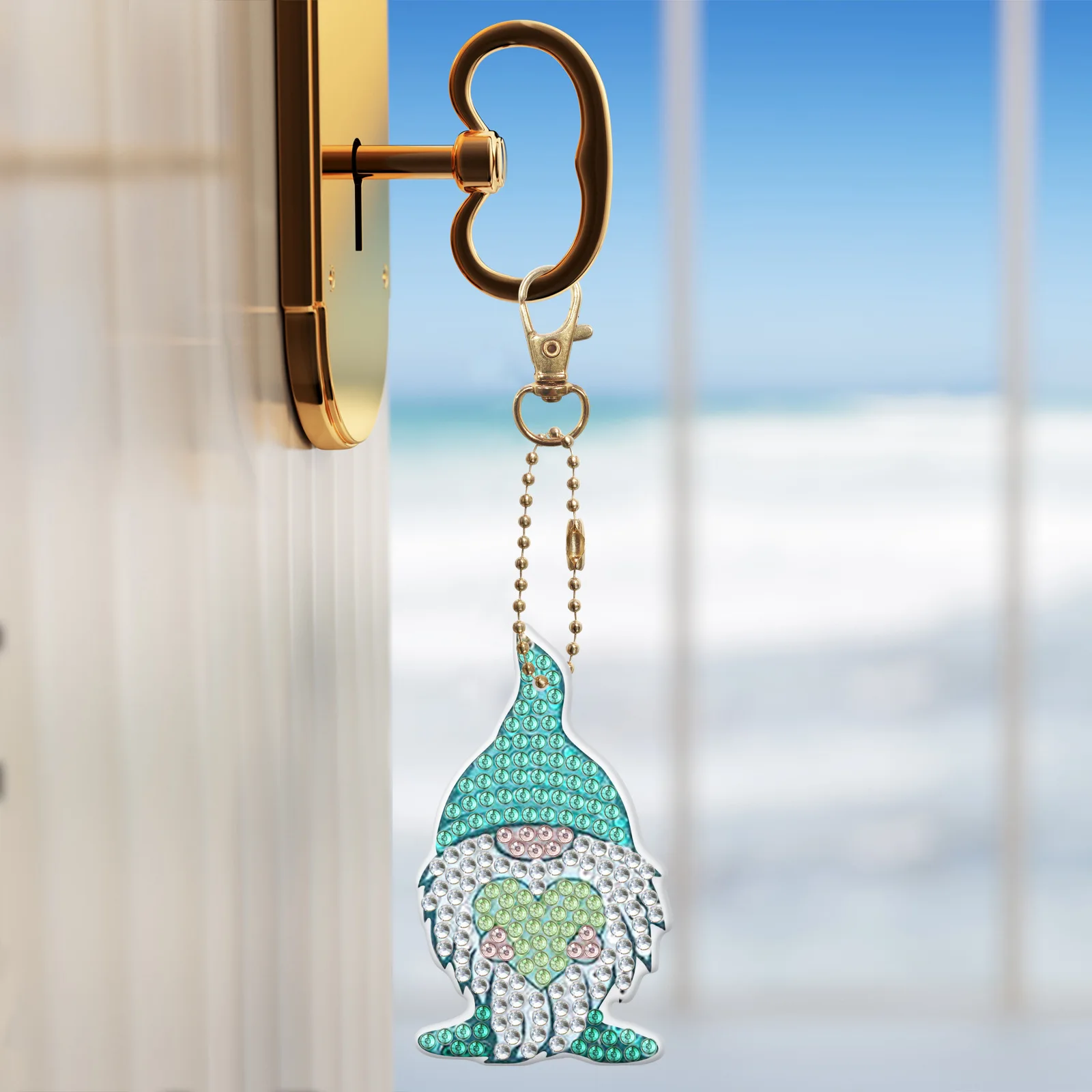 Handpaint 5d Diamond Painting Christmas Ornaments Christmas Pendant ...