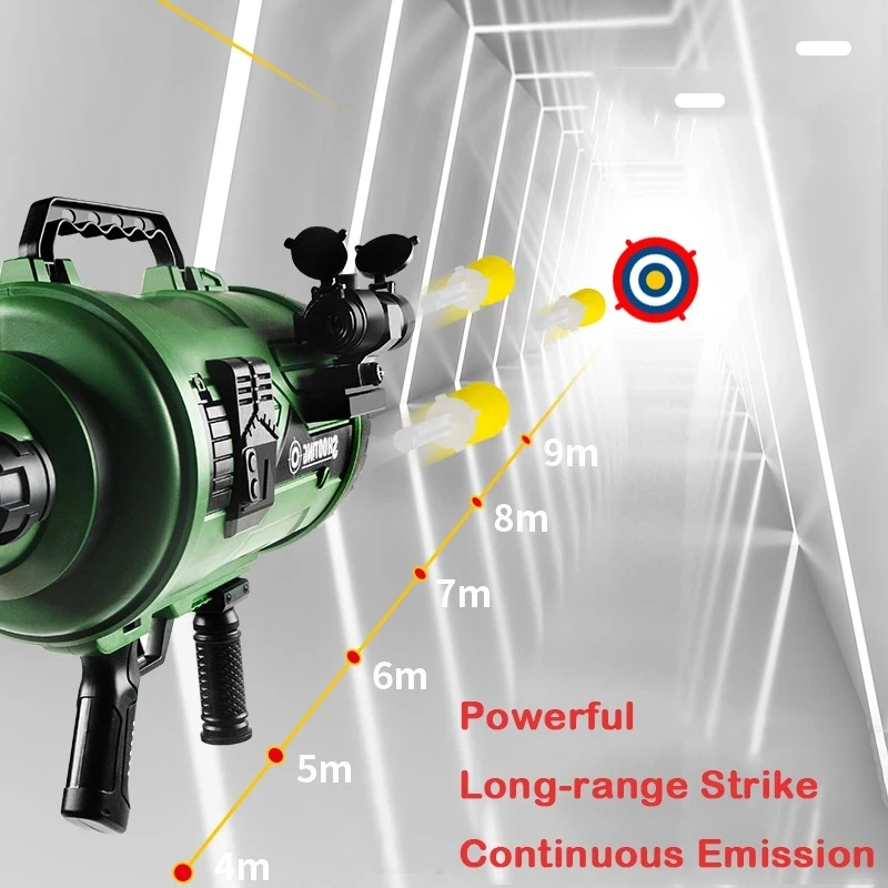 12 Burst Mortar Electric Rocket Launcher Simulation Gatling Mortar ...