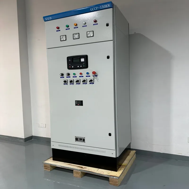 Low Voltage Main Distribution Board 25kw Generator Synchronization ...