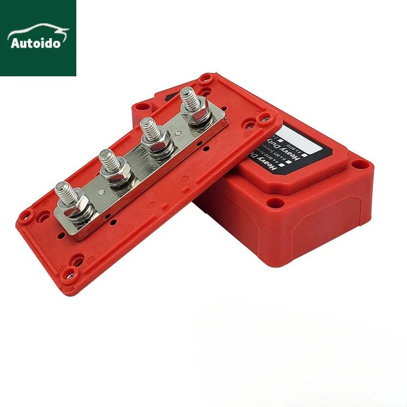 300A 48V Battery Bus Bar with Positive & Negative Terminals for Power ...