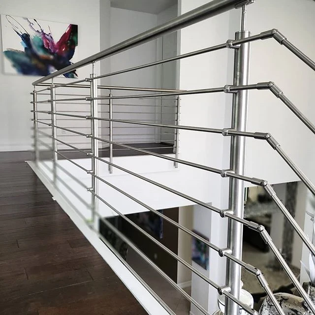Decking Balustrade Stainless Steel Tube Handrail Crossbar Railing ...