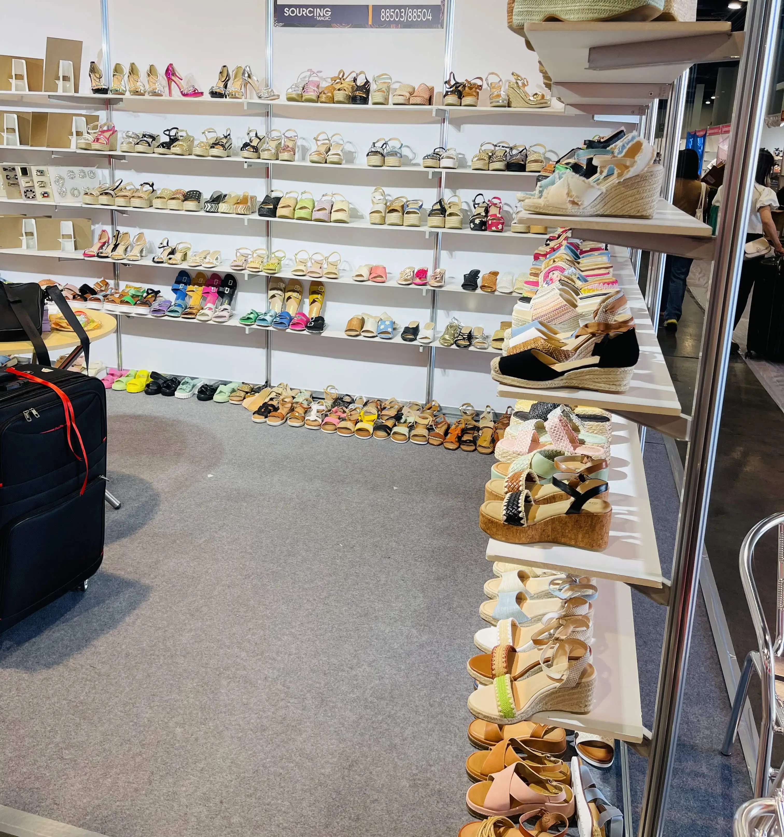 Wholesale New Summer High-heeled Women's Sandals Fashion square Toe ...