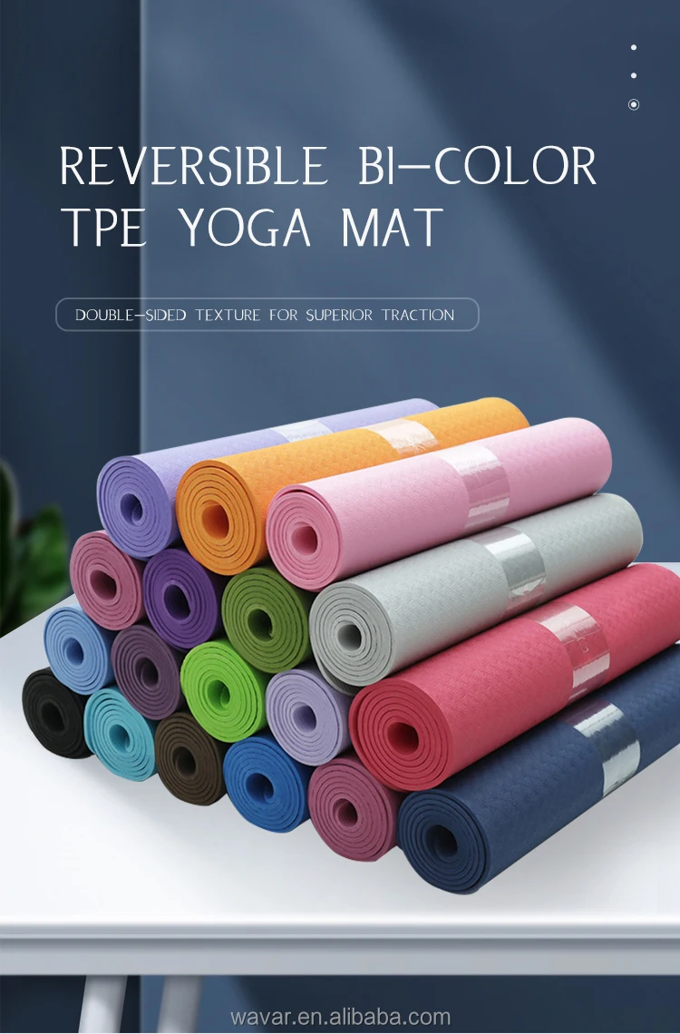 Wholesale Ecofriendly Yoga Mats Logo Custom Fitness Yoga Custom Printed ...