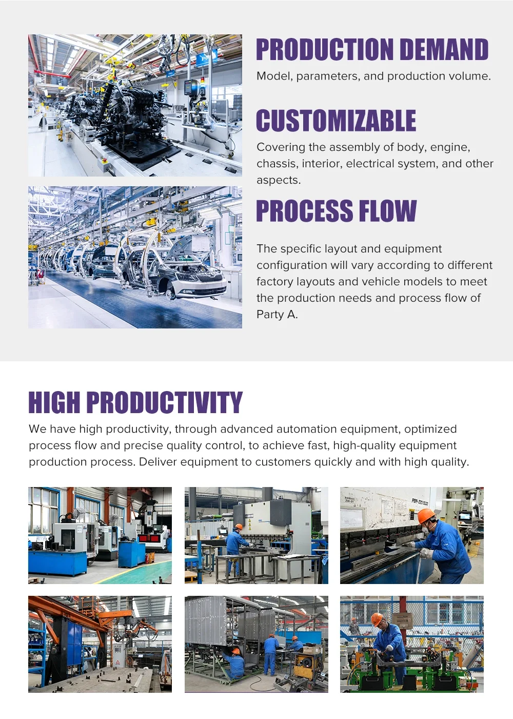DUOYUAN Conveyance Plant Layout Flexible Line Workstations Automotive ...