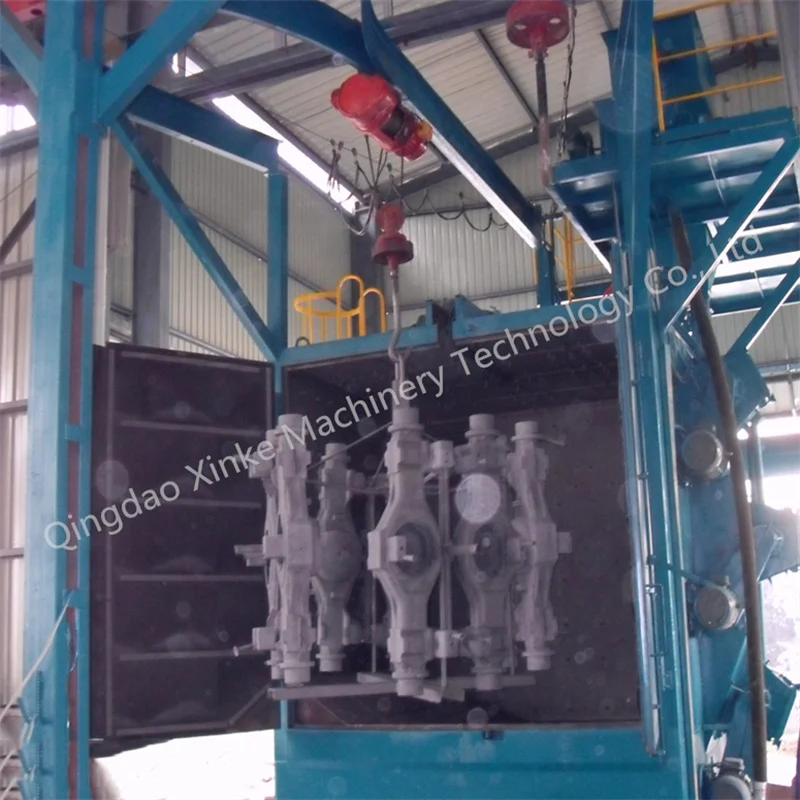 Industrial Sandblasting Shot Blasting Engine Machine For Cylinder Ball ...