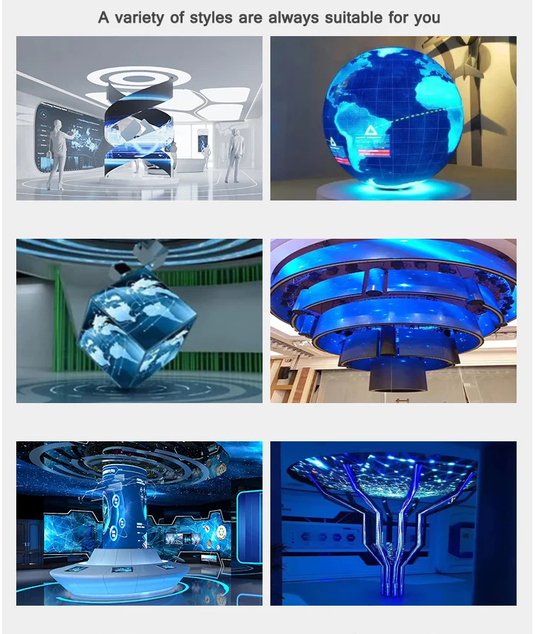 P3flexible Outdoor Modular Led Screen Indoor Flexible Led Screen For Tv ...