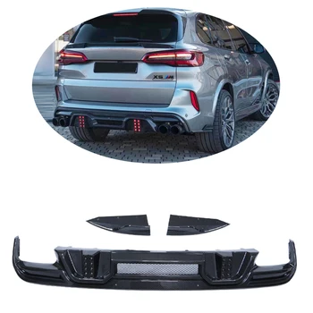 Ld Style Rear Diffuser Rear Bumper Carbon Fiber Car Body Kit (with Led ...