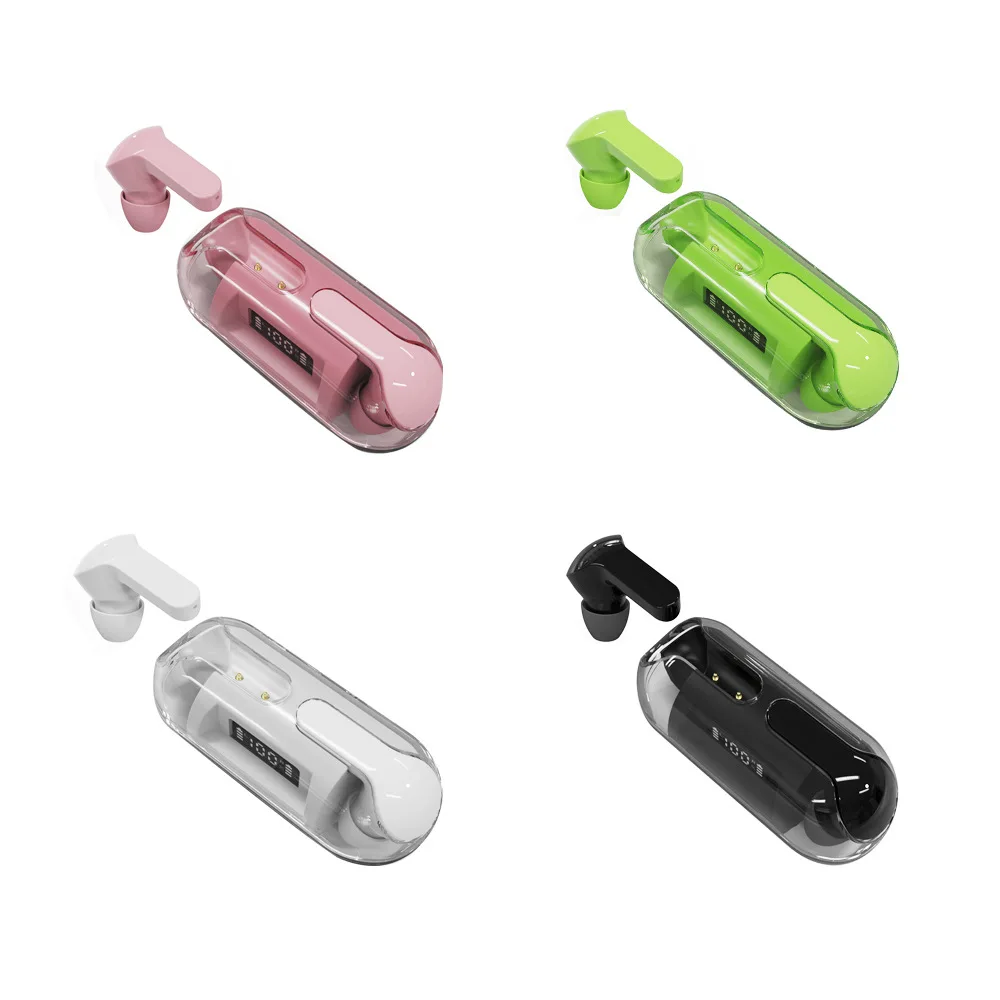 Transparent F80 tws Ear Buds True Wireless Stereo Earbuds Bt5.3 ...