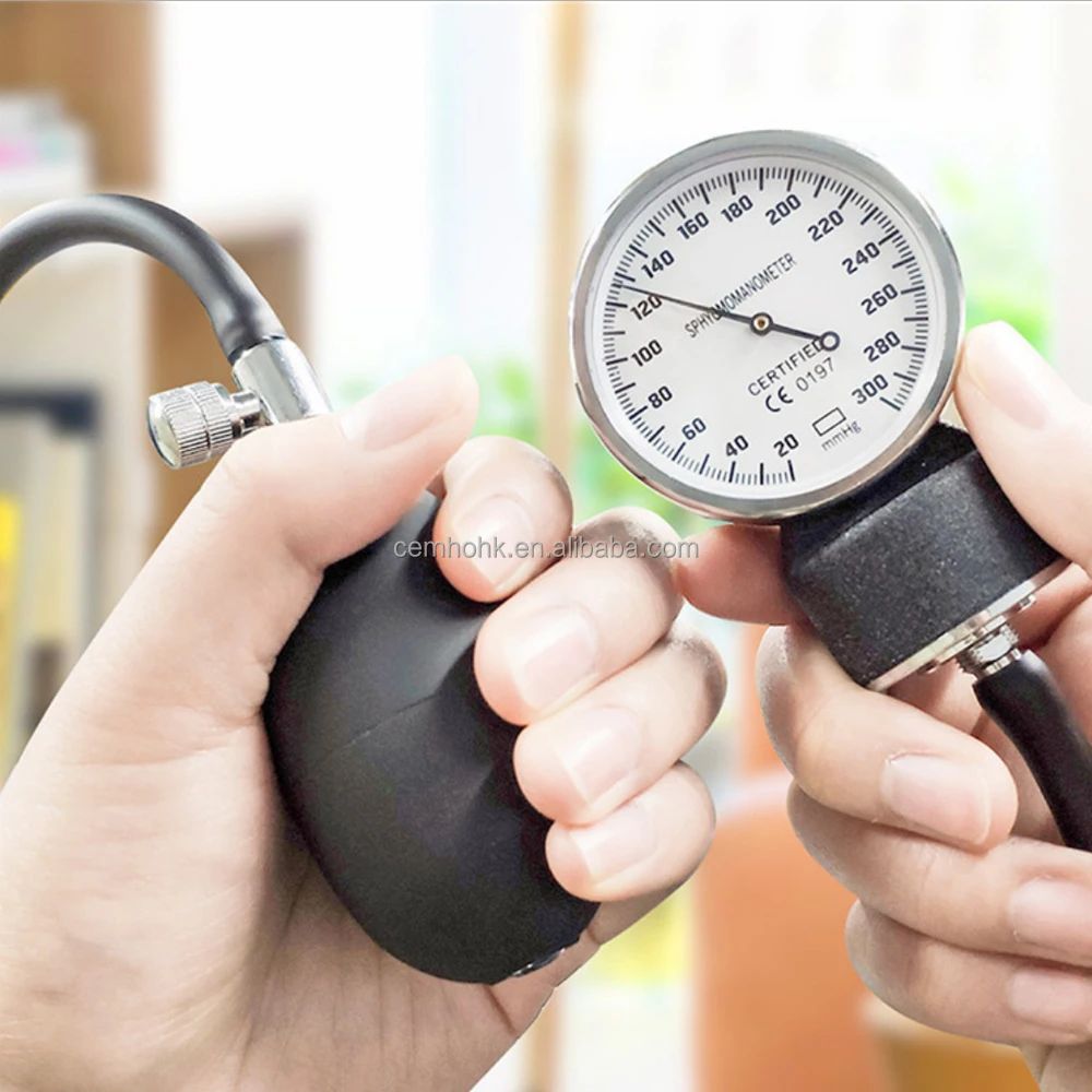 BPMETER Accurate Manual BP Machine Aneroid Sphygmomanometer With Single ...