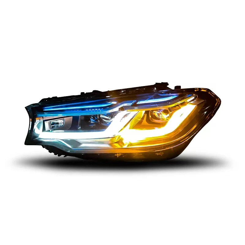 Car Lights For Bmw G30 Headlight Projector Lens 2017-2020 Pre Lci Head ...